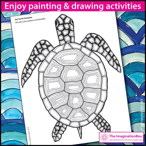 Sea Turtle Art Projects At Billy Dendy Blog