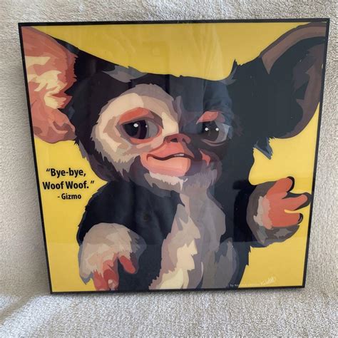 グレムリン ギズモ アートパネル メルカリ