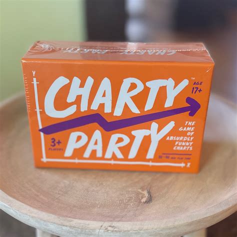 Charty Party Game Of Absurdly Funny Charts The Pop Loft Balloons Flowers