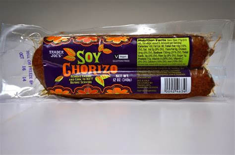 exploring trader joe s trader joe s soy chorizo