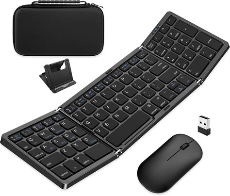 Protoarc Ergonomic Foldable Keyboard Mouse Xkm03 Portable