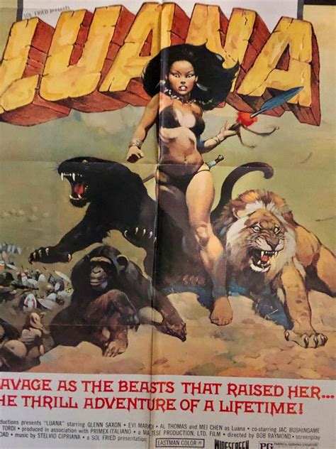Frank Frazetta Luana Original One Sheet Movie Poster 2022019060