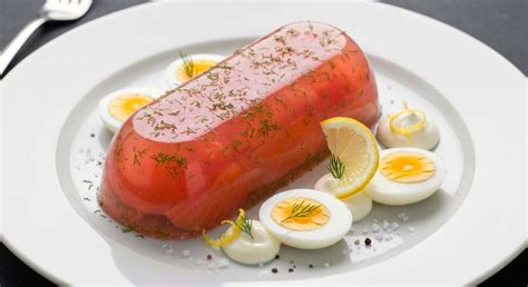 Aspic Dœuf En Gelée Au Saumon Fumé Sauvage Recette Gourmande
