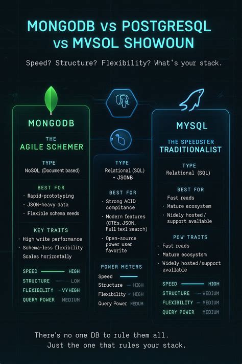 Databasedevelopment Mongodb Postgresql Mysql Backenddevelopment
