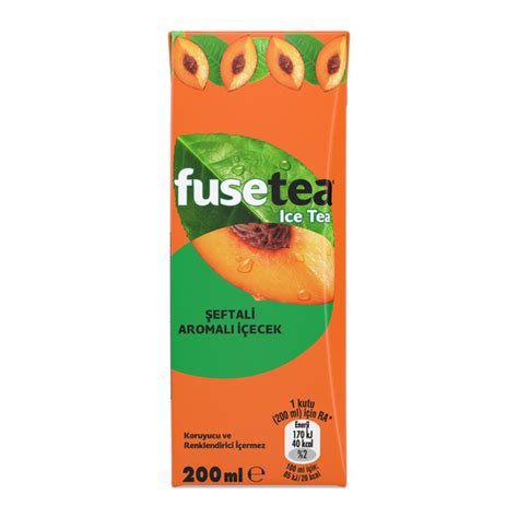 Fuse Tea Şeftali Tetra 200 Ml Cepte Şok
