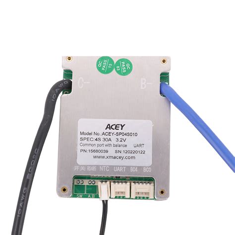 4s 30a Smart Wireless Lifepo4 Bms With Uart Rs485 Communication