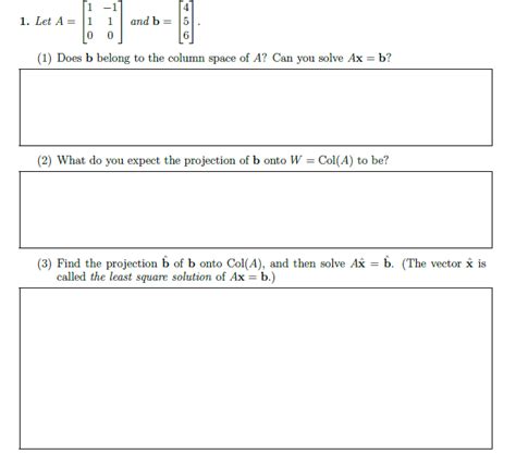 Solved Let A And B LO Does B Belong To Chegg Com