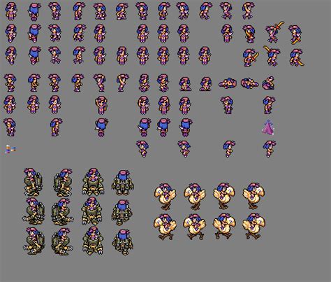 Ffii Leila Ffvi Sprite Style By 4sc13nc3 On Deviantart