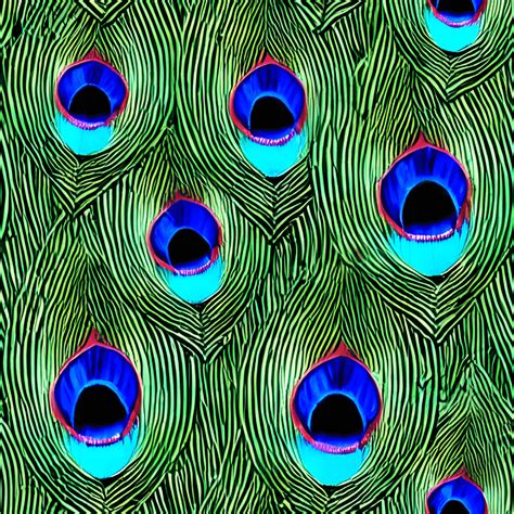 Peacock Pattern Wallpaper