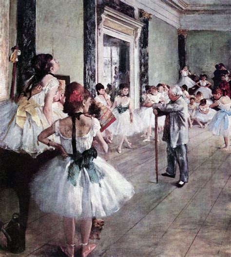 Edgar Degas La Classe Di Ballo Ballet Art Edgar Degas Degas Paintings