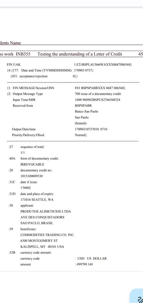 H How Many Types Of Documents Does The Lc Call For