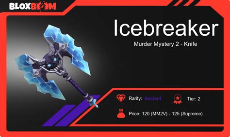 Unlock The Mystery Of Icebreaker Knife In Murder Mystery 2