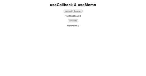 example usage usecallback and react memo codesandbox