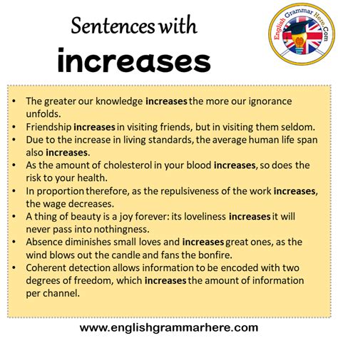 Increase Sentence In English At Nichelle Hock Blog