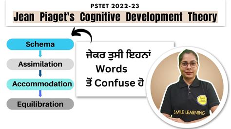 ਜੇਕਰ ਤੁਹਾਨੂੰ ਇਹਨਾਂ Words ਤੋਂ Confusion ਹੈ Schema Assimilation Accommodation Equilibration Pstet