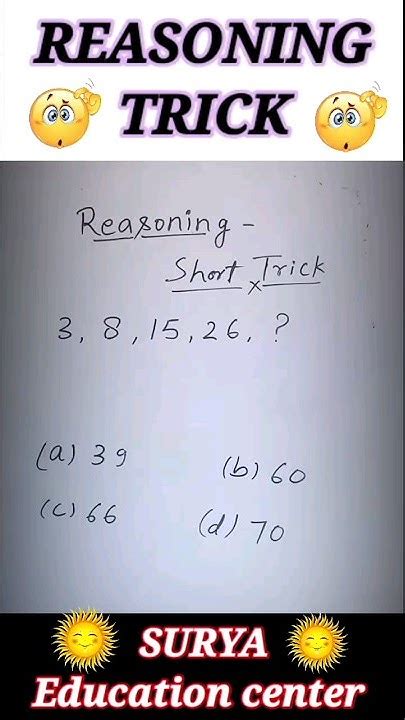 Find Missing Number🥲 Puzzles Reasoning Ytshorts Trending Reasoning