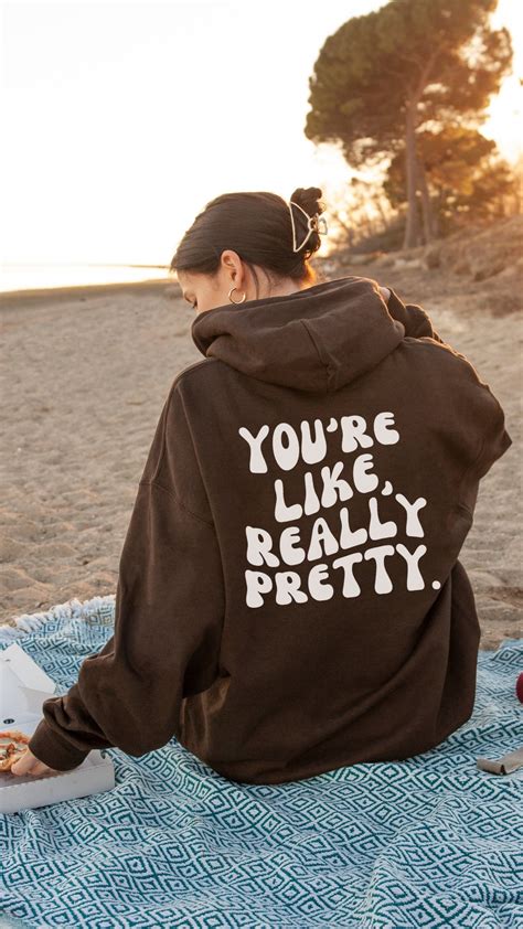 Positive Message Hoodies Positive Quotes Hoodies Word On Back Hoodies