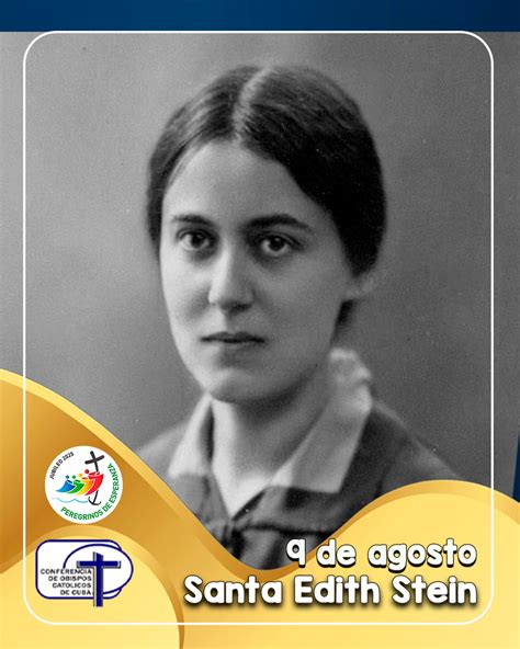 Santa Edith Stein 9 De Agosto