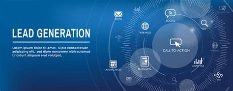 Lead Generation Web Header Banner That Attracts Leads For Target Audience To Increase Revenue