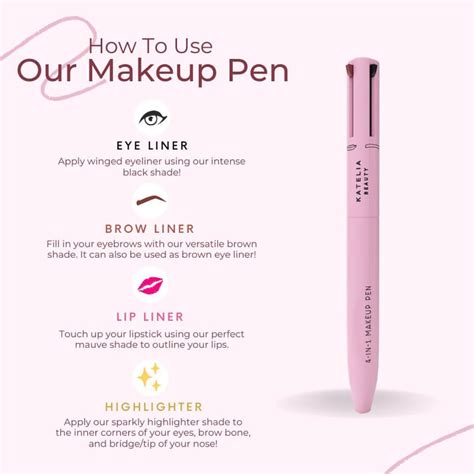 Facial Beauty Makeup Pen 4 In 1 Highfypk