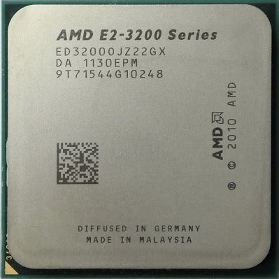 Обзор процессора AMD E2-3200 | AMD news