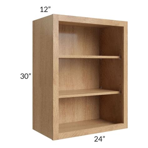 Midtown Timber Shaker 24x30 Wall Cabinet No Doors To Be Used With