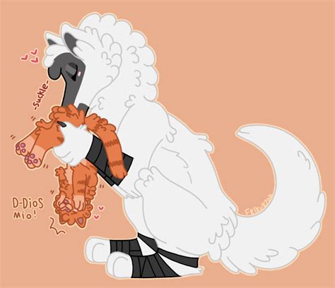 Rule 34 Alleycat8706 Anthro Big Bad Wolf Blush Canid Canine Canis