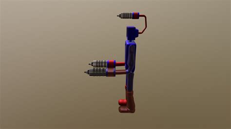 Heavy Assault Bot 3d Model By Opvideogamer Cafegold1 1325321 Sketchfab