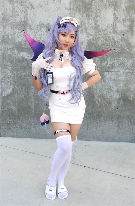 Genshin Impact Succubus Keqing Nurse R Cosplaybeauty
