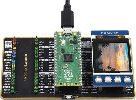 Waveshare Inch LCD Display Module For Raspberry Pi Pico K RGB Colors Pixels