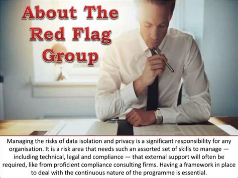 Ppt Compliance Consulting And Management Firms The Red Flag Group