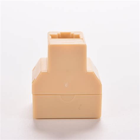 소켓 네트워크 플러그 Lan 포트 1 2 소켓 분배기 커넥터 어댑터 Dz517 Rj45 커플러 8p8c 이더넷 케이블 익스텐더