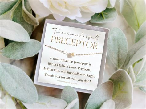 Preceptor Appreciation T For Preceptor Ts Personalized Etsy