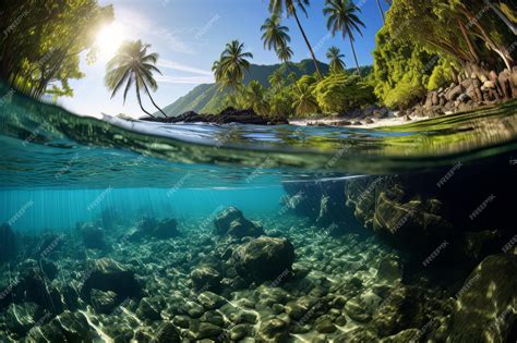 Premium Photo Tropical Paradise Perfection Tropical Landscape Photos