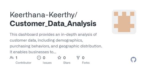 Github Keerthana Keerthycustomerdataanalysis This Dashboard