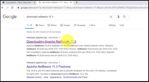How To Install NetBeans IDE On Windows Studyopedia
