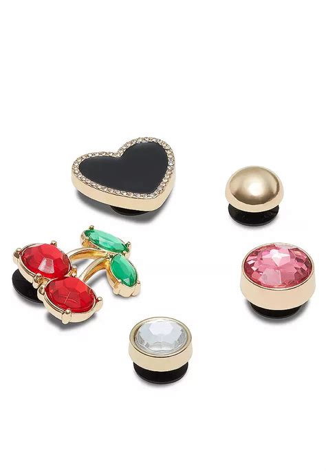 Crocs Jibbitz Elevated Red 5 Pack The Rugby Shop Darwin