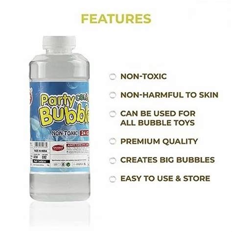 Bubble Liquid Solution Bottle Bubble Refill Bottle Bubble Maker