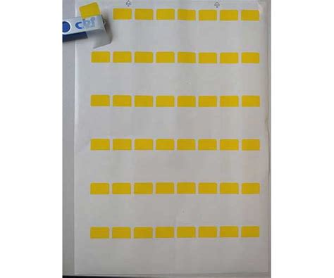 Wire Label Sheet Wrap Round Style Ruilabels