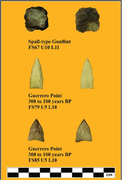 Collection Of Lithic Material Download Scientific Diagram