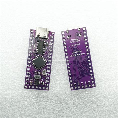 mạch arduino nano v3 0 lgt8f328p lqfp32 minievb cổng type c Điện tử mtu