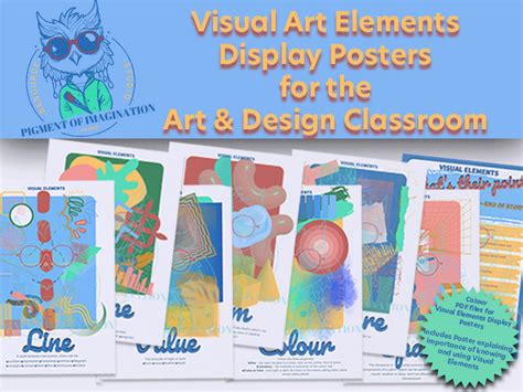Elements Of Art Display Posters For Art Classroom Teaching Resources