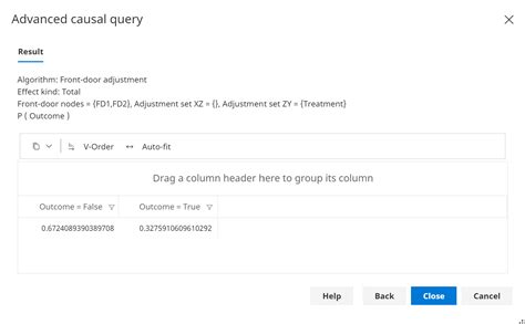 Advanced Causal Query Bayes Server