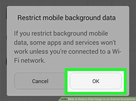 7 Ways To Reduce Data Usage On An Android Smartphone Wikihow