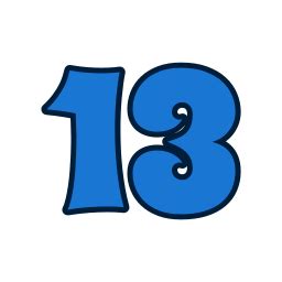Free Number 13 Clipart Download Free Number 13 Clipart Png Images