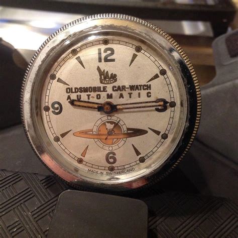 Vintage Maar Automatic Car Watch Made In Switzerland Dashboard Clock