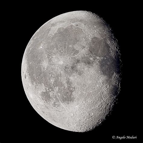 Luna Gibbosa Calante Coelum Astronomia