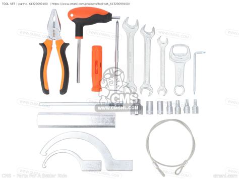 61329099100 Tool Set Ktm Buy The 61329099100 At Cmsnl