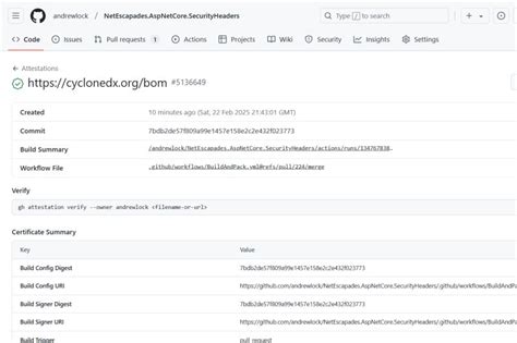 How To Create An Sbom For An Open Source Nuget Package Andrew Lock Posted On The Topic Linkedin