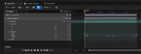 actor sequence animation r unrealengine